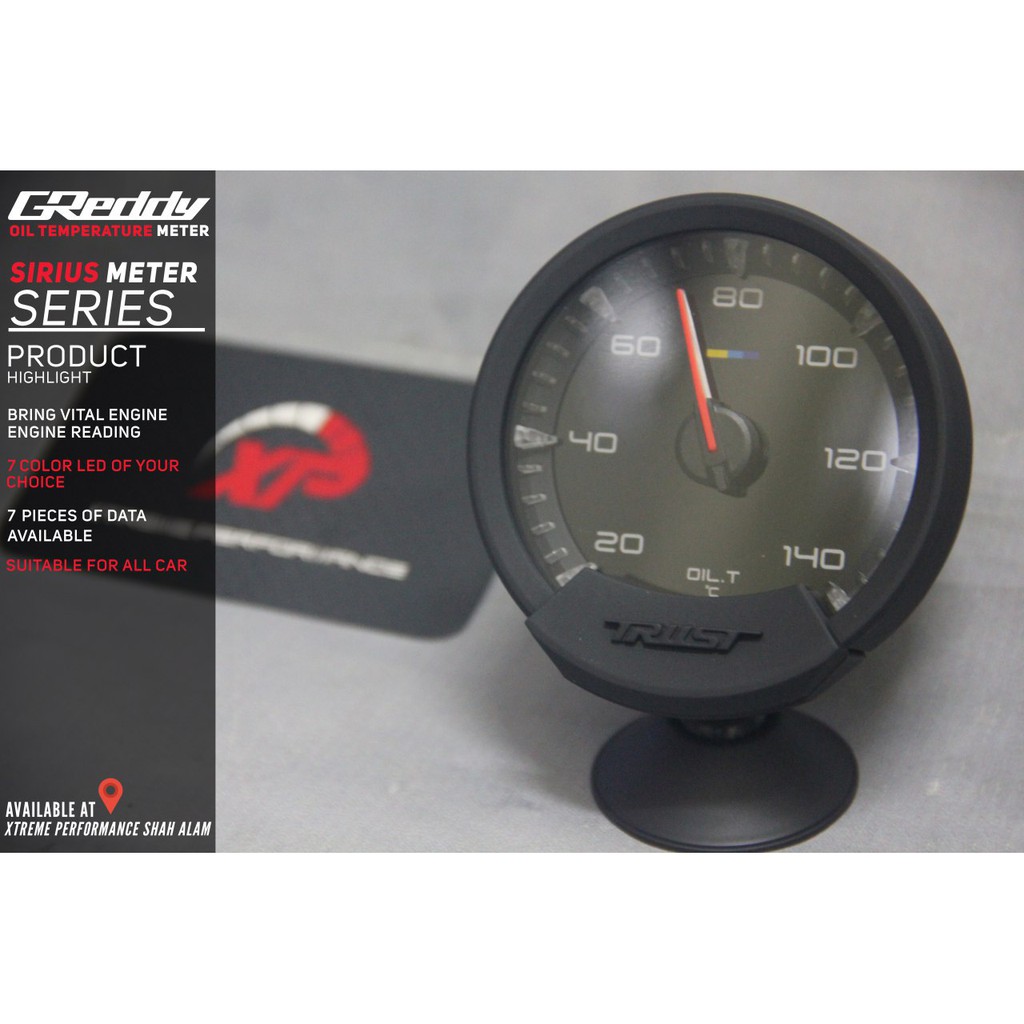 [FAST SHIPPING PREMIUM QUALITY] GREDDY SIRIUS METER GAUGE OIL TEMPERATURE READING THAILAND ...