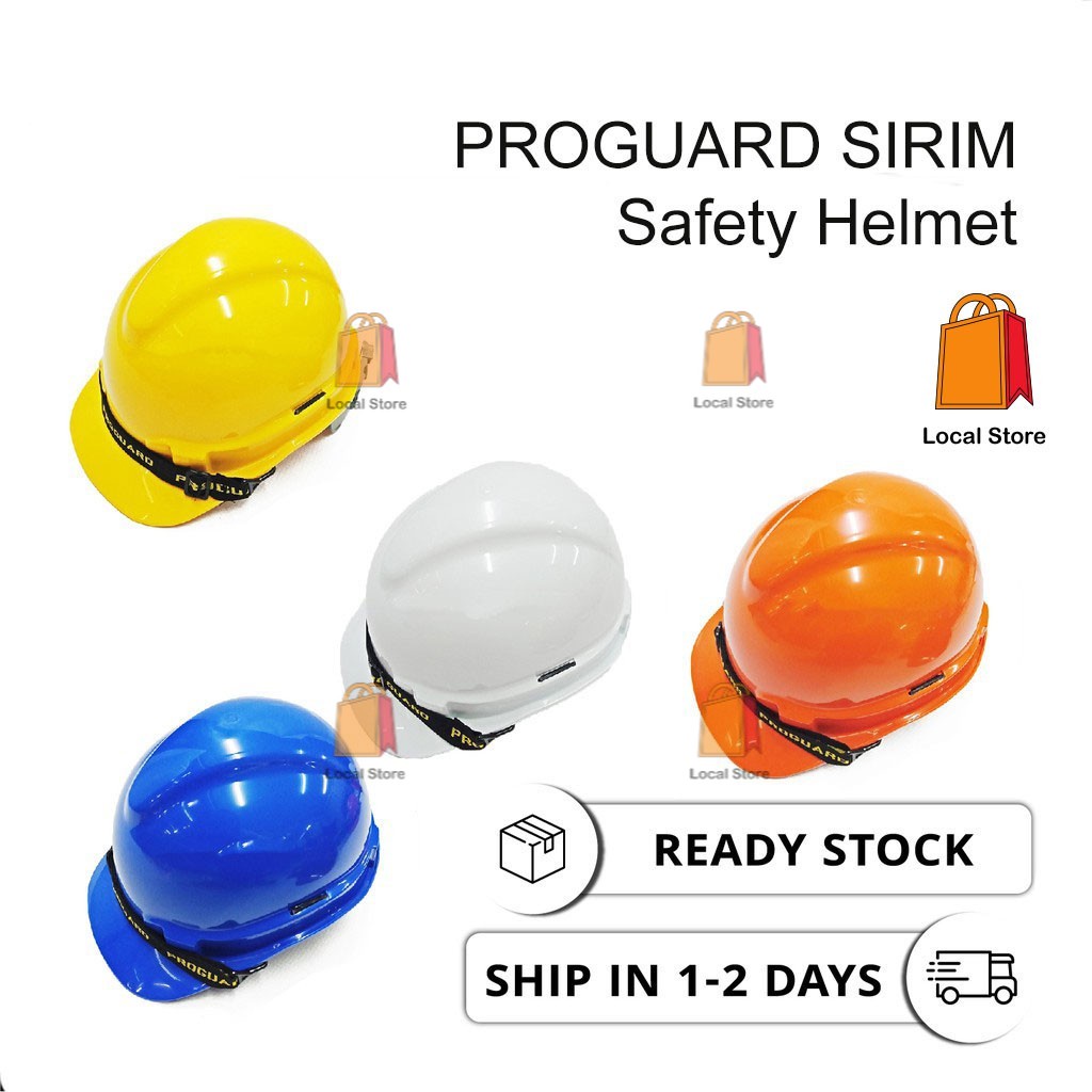 [ 1 UNIT ] PROGUARD SIRIM Safety Helmet Hard Hat Job Site Construction ...