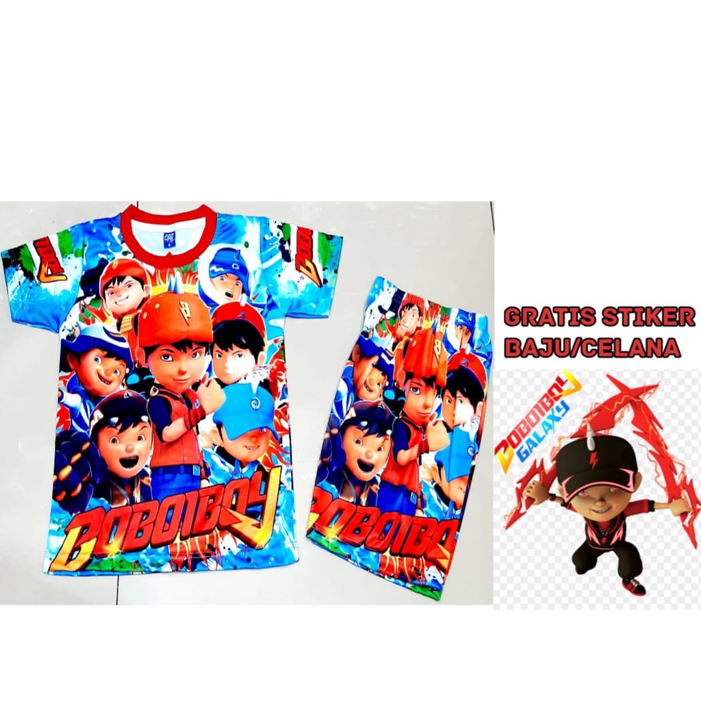 Sc COLLECTION/Complete BOBOIBOY Children's Clothes | Boboiboy SOLAR AIR ...