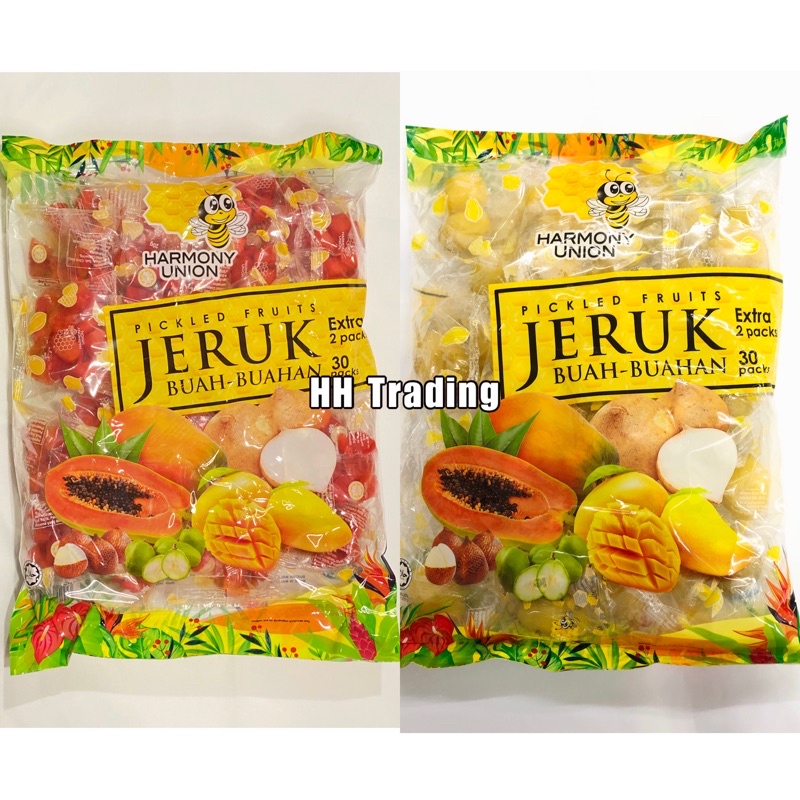 30+2pcs HARMORNY UNION JERUK BUAH-BUAHAN (INDIVIDUAL PACK) / LOCAL ...