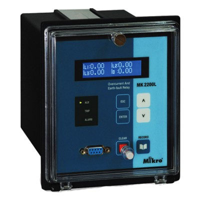 MIKRO MK2200L COMBINED OVERCURRENT & EARTH FAULT RELAY | Shopee Malaysia