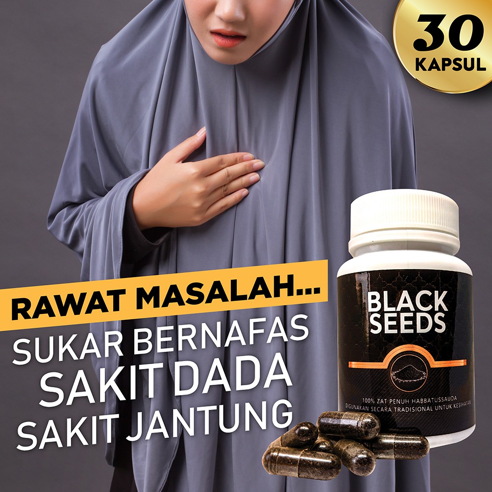 Black Seed Habbatus Sauda Lulus Kkm, Habbatus Sauda softgel, Habbatus ...