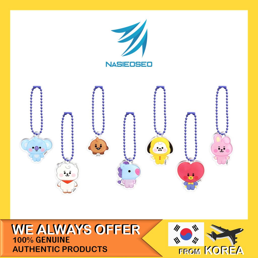 BTS BT21 BABY Acrylic Simple Keyring | Shopee Malaysia
