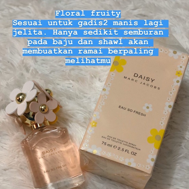 Original New in Box Marc Jacob Daisy Eau So Fresh. Branded Authentic ...