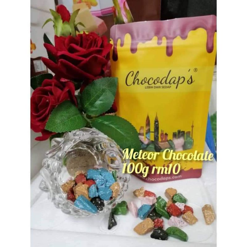 Chocodap's Meteor chocolate 100g | Shopee Malaysia