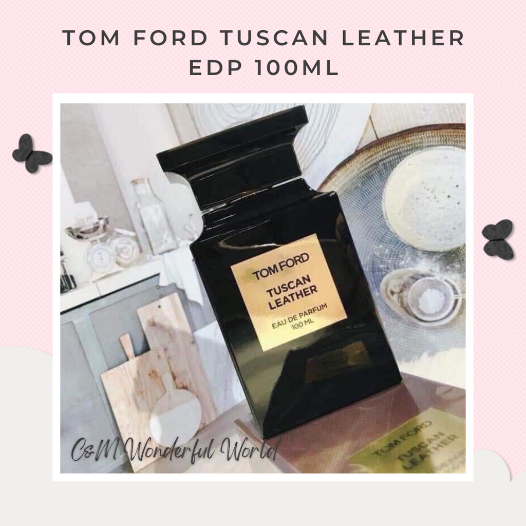 Tom Ford TF Tuscan Leather EDP 100ML with Paper Bag Perfume Fragrance ...