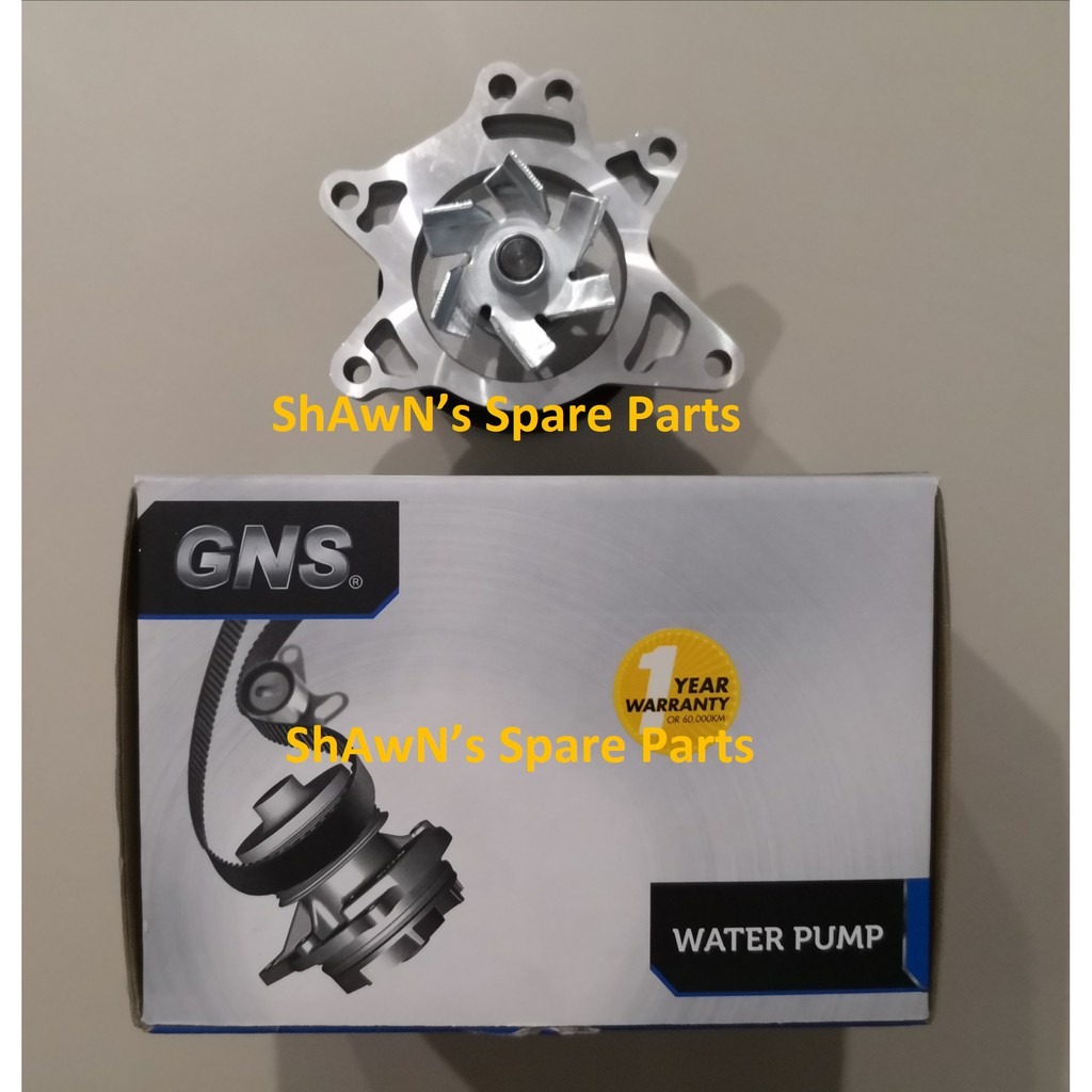 GNS Water Pump Toyota Altis ZZE121 ZZE122 ZZE141 ZZE142 (NON Dual-VVTi ...