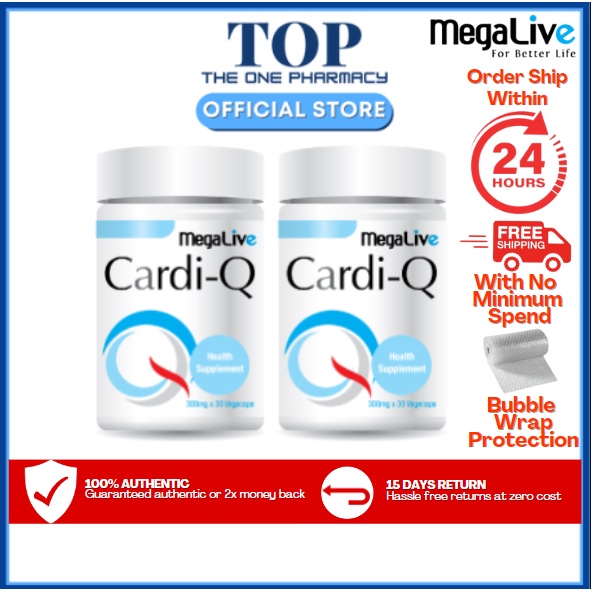 [EXP 01/2026] Megalive Cardi-Q(30's/ 2X30's) | Shopee Malaysia