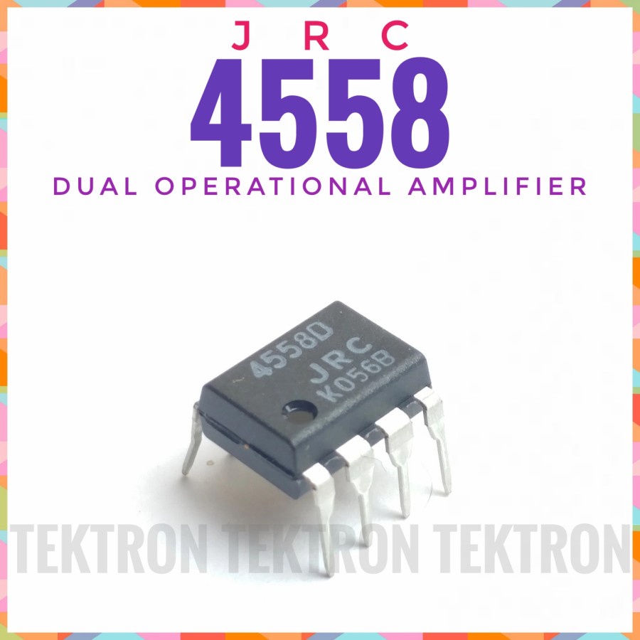 Jrc 4558 dual Op Amp JRC4558 JRC4558D operational Amplifier Original ORI | Shopee Malaysia