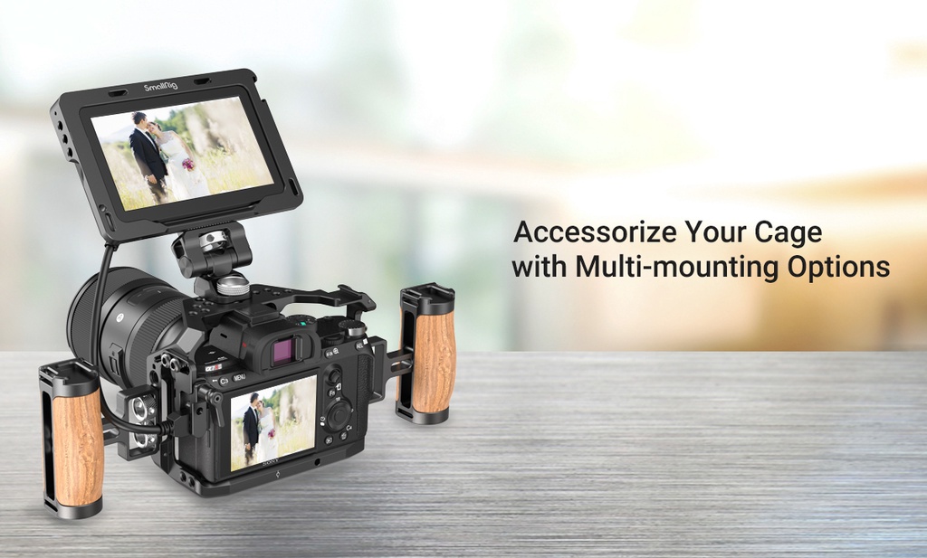 SmallRig Camera Cage for Sony A7RIII/A7M3/A7III 2087D | Shopee Malaysia