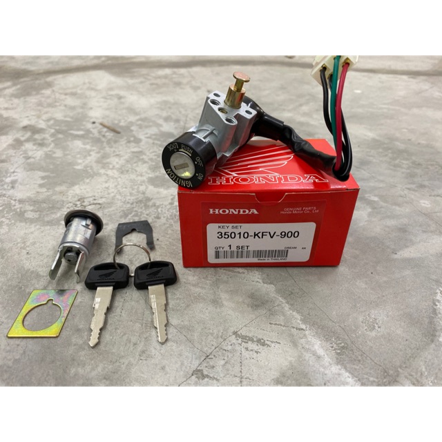 Ex5 Dream 2 main lock set main switch made in Thailand 🇹🇭 KUNCI PANJANG ...