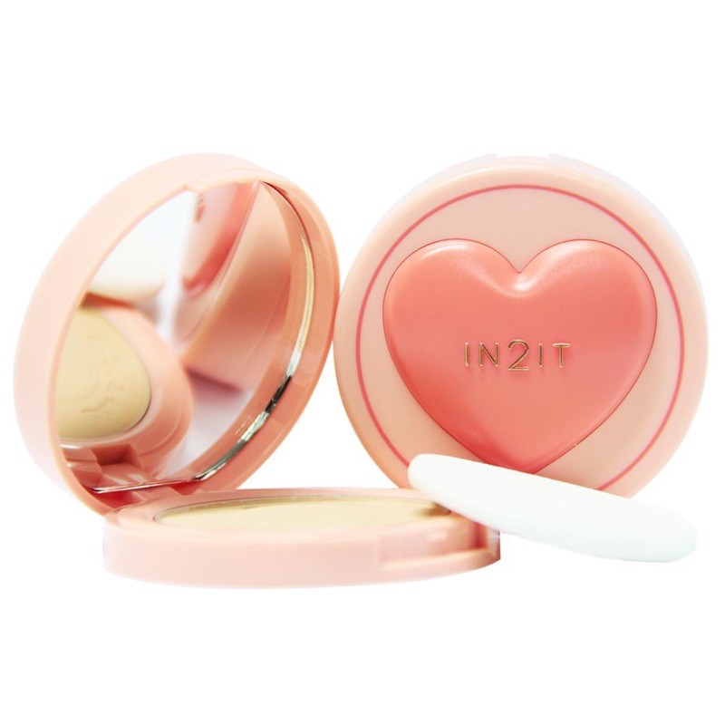 IN2IT Blur & Matte Pressed Powder SPF20 PA+++ (BPP) | Shopee Malaysia