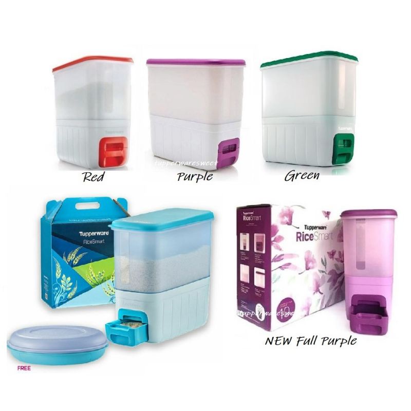 🔥READY STOCK🔥 RICE SMART Tupperware 10.0KG / 5KG BEKAS BERAS | Shopee ...