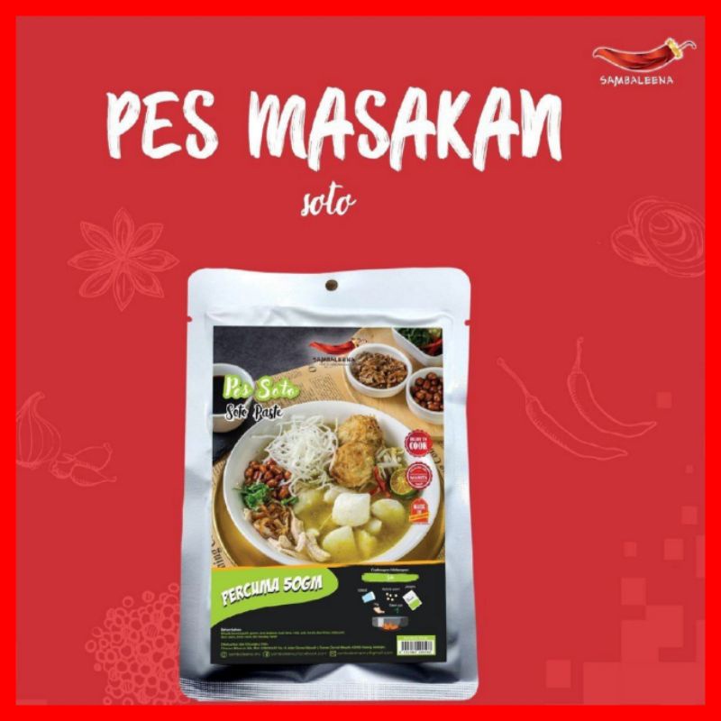 Pes Soto Sambaleena🌶 | Shopee Malaysia