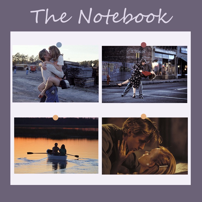 The Notebook Postcard Movie Poster Decorative Card Wall Collage Room ...