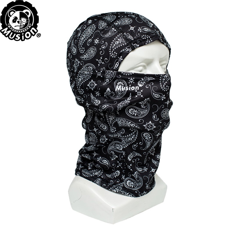 Musion Original Design Balaclava Motorcycle Mask Breathable Mesh ...