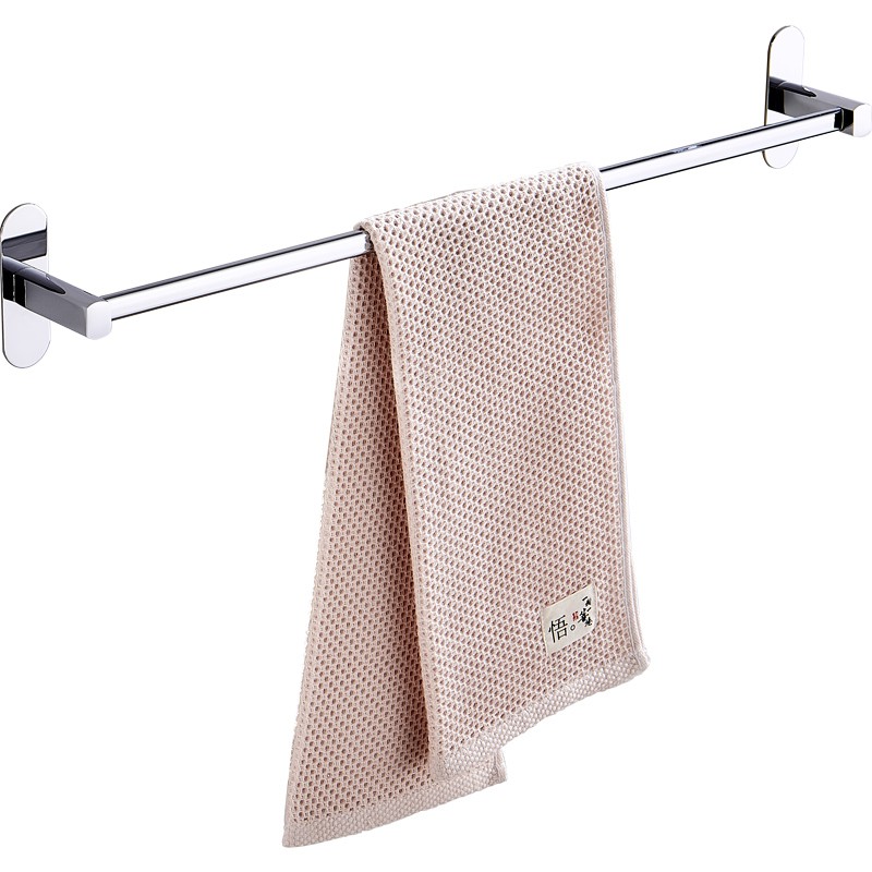 KAKUGU Stainless steel towel rack wall-mounted single rod bathroom ...