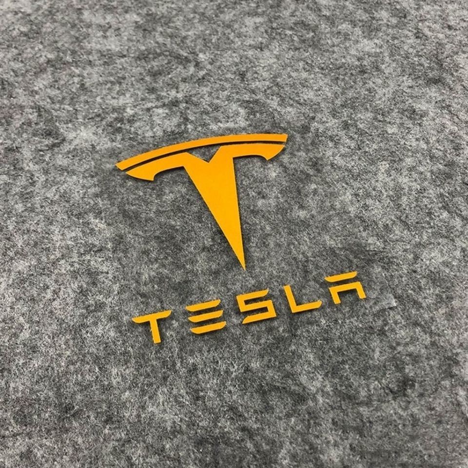 TESLA Logo Sticker MODEL S MODEL3 X Y Cybertruck Computer Luggage ...