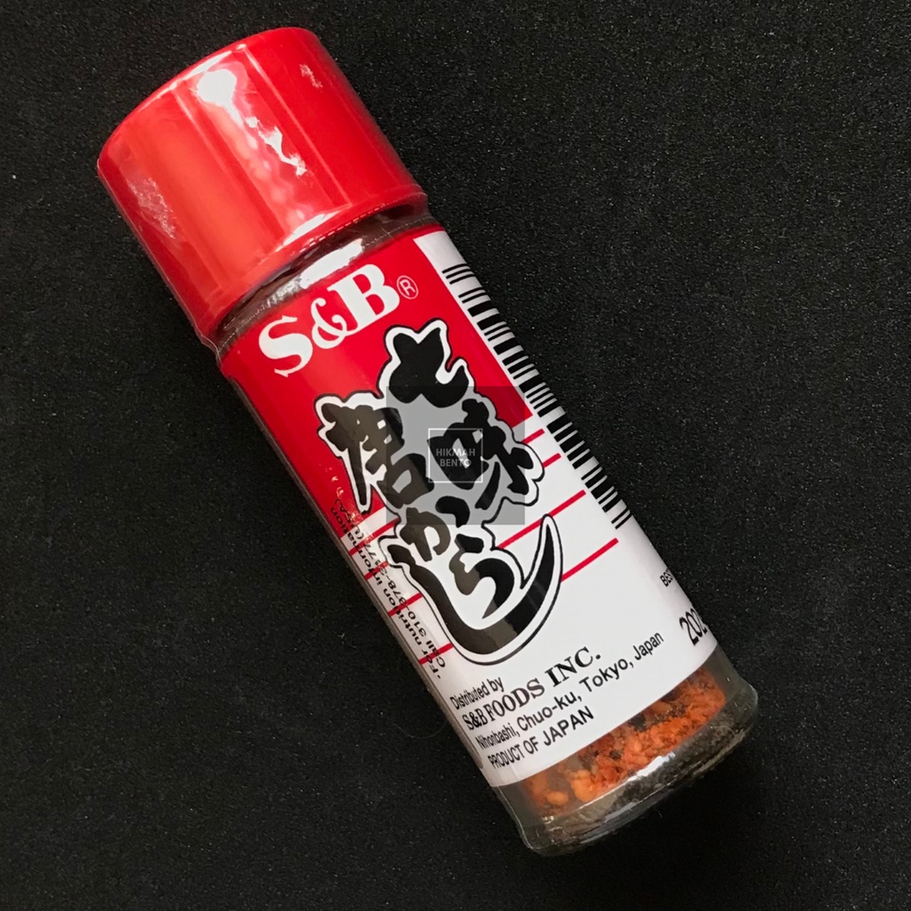 SB NANAMI TOGARASHI Japanese 7 spices for Soba and Udon 15g Glass ...