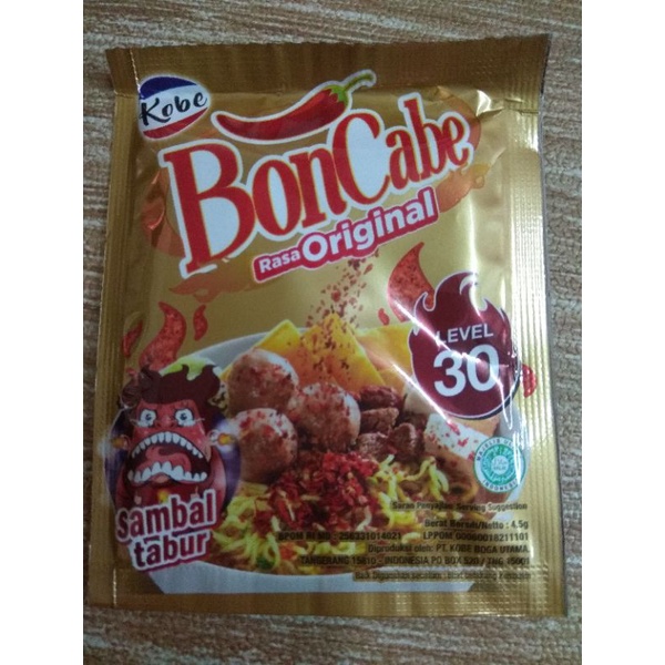 Boncabe / Abon Cabe Level 30 / sambal Tabur rasa original | Shopee Malaysia