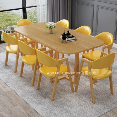 [PRE ORDER] REGENCY 8 Seater Rectangle Dining Table Set Office Table ...