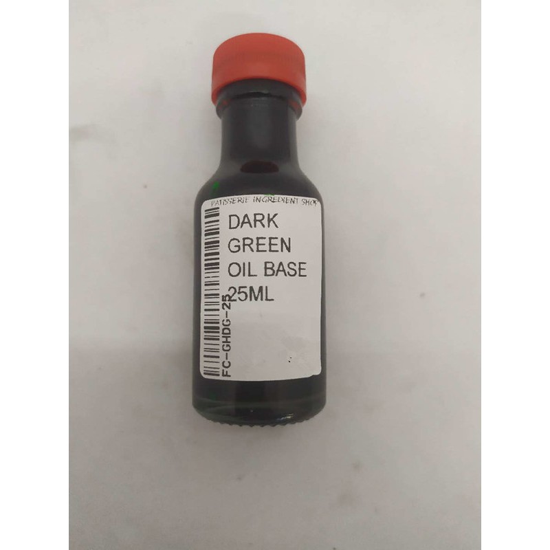 DARK GREEN Oil Base (Food Colouring) | Shopee Malaysia