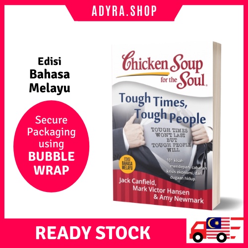 Buku Chicken Soup for the Soul Tough Times Tough People Edisi Bahasa Melayu Kuasa Berfikiran ...