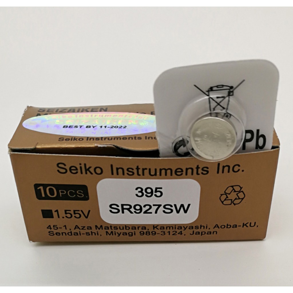 Original SEIZAIKEN SEIKO JAPAN WATCH BATTERY SR927SW/395 SR626SW/377 ...