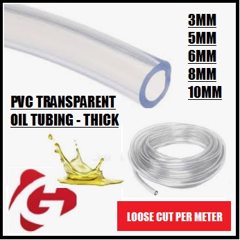 [Tubing] PVC Transparent Oil Tubing , PVC Clear Tubing - Thick Type ...