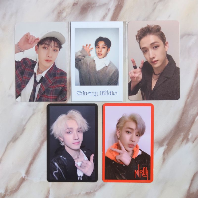 STRAY KIDS Bang Chan photocard + pob | Shopee Malaysia