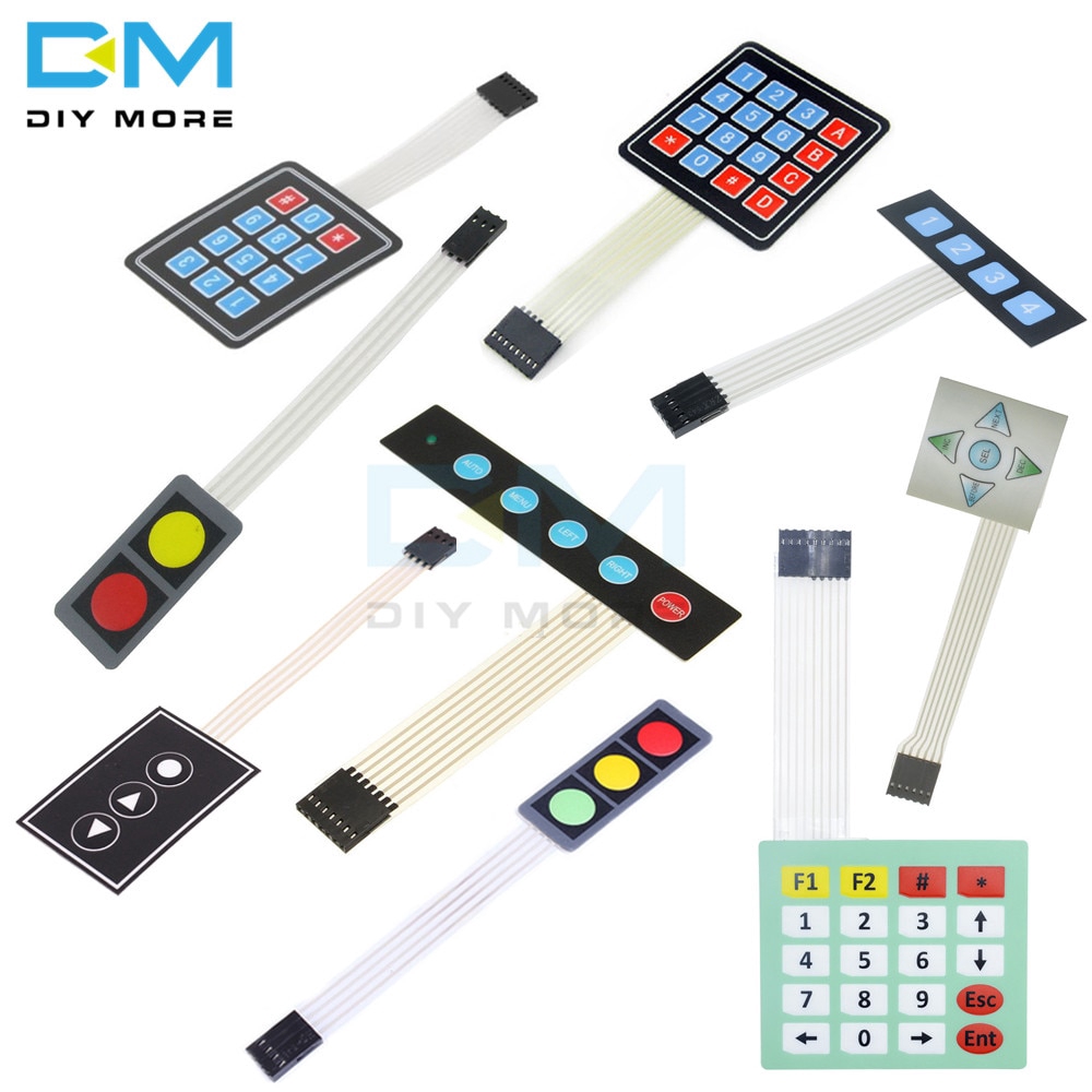 Matrix Array Matrix Keyboard Key Membrane LED Switch Keypad Module For ...