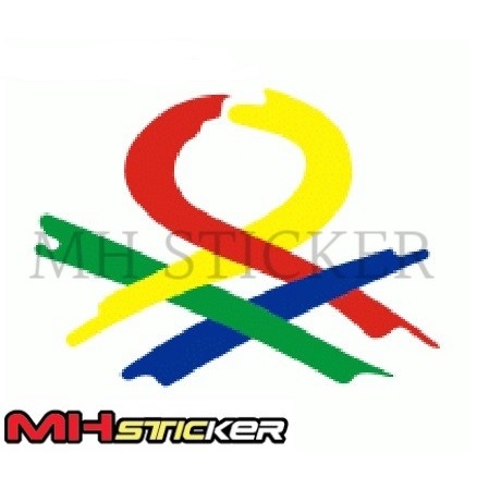 Benetton Logo Sticker Vinyl Cutting Stickers (Car/Motor) | Shopee Malaysia