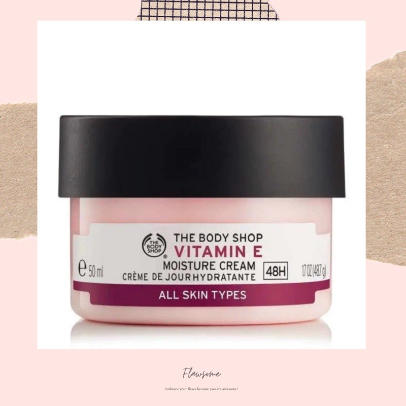The BODY SHOP VIT E MOISTURE CREAM ALL SKIN TYPE) | Shopee Malaysia