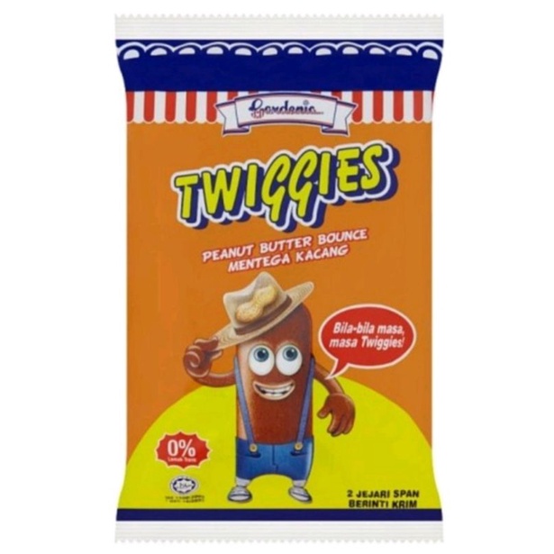 Roti Gardenia Twiggies 76g beraneka jenis (x2jejari span berinti krim ...