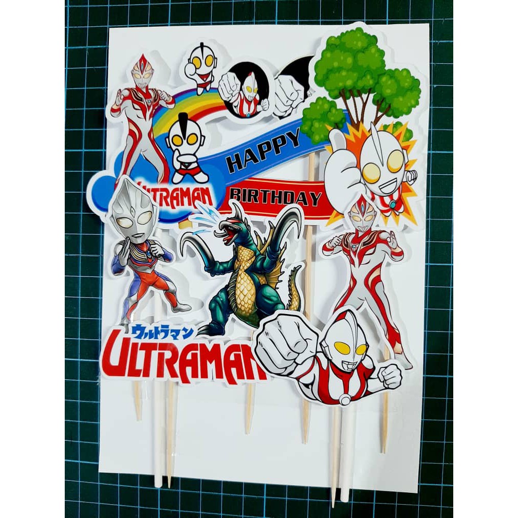 Ultraman Cake topper | Shopee Malaysia