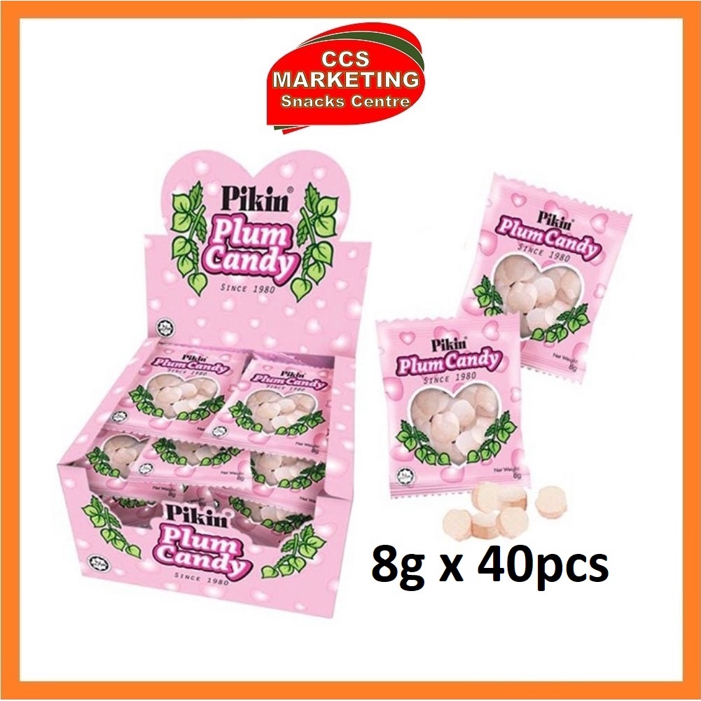 CCS Pikin Plum Candy ( 8g x 40pcs ) | Shopee Malaysia