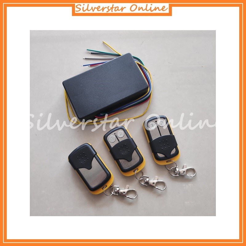 Autogate Remote Control Set With 3 Transmitters & 1 Receiver 330mhz ...