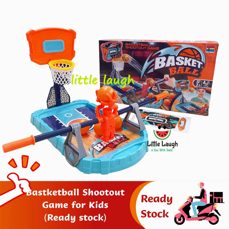 Basketball Shootout Game Machine for Kids Family Game Mainan Machine ...