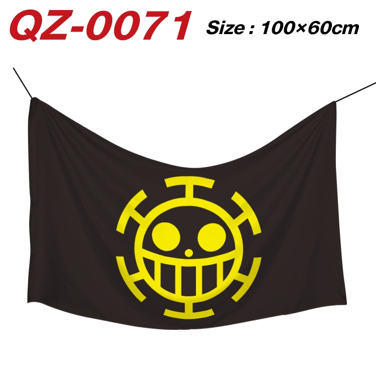 Jason ONE PIECE Flag Anime Banners Luffy Zoro Cosplay Hanging Flags ...