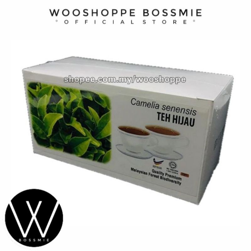 𝙒𝙊𝙊𝙎𝙃𝙊𝙋𝙋𝙀 TEH HIJAU 30 UNCANG (GREEN TEA) | Shopee Malaysia