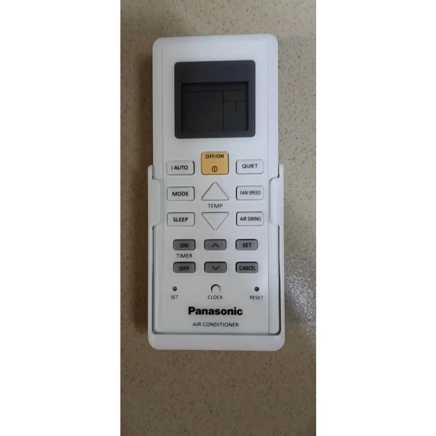 PANASONIC AIR COND REMOTE CONTROL WITH HOLDER - ORIGINAL - AS SHOWN IN ...