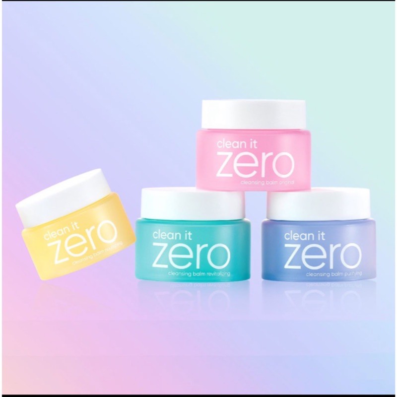 CLEAN IT ZERO CLEANSING BALM ORIGINAL (7ML) | Shopee Malaysia