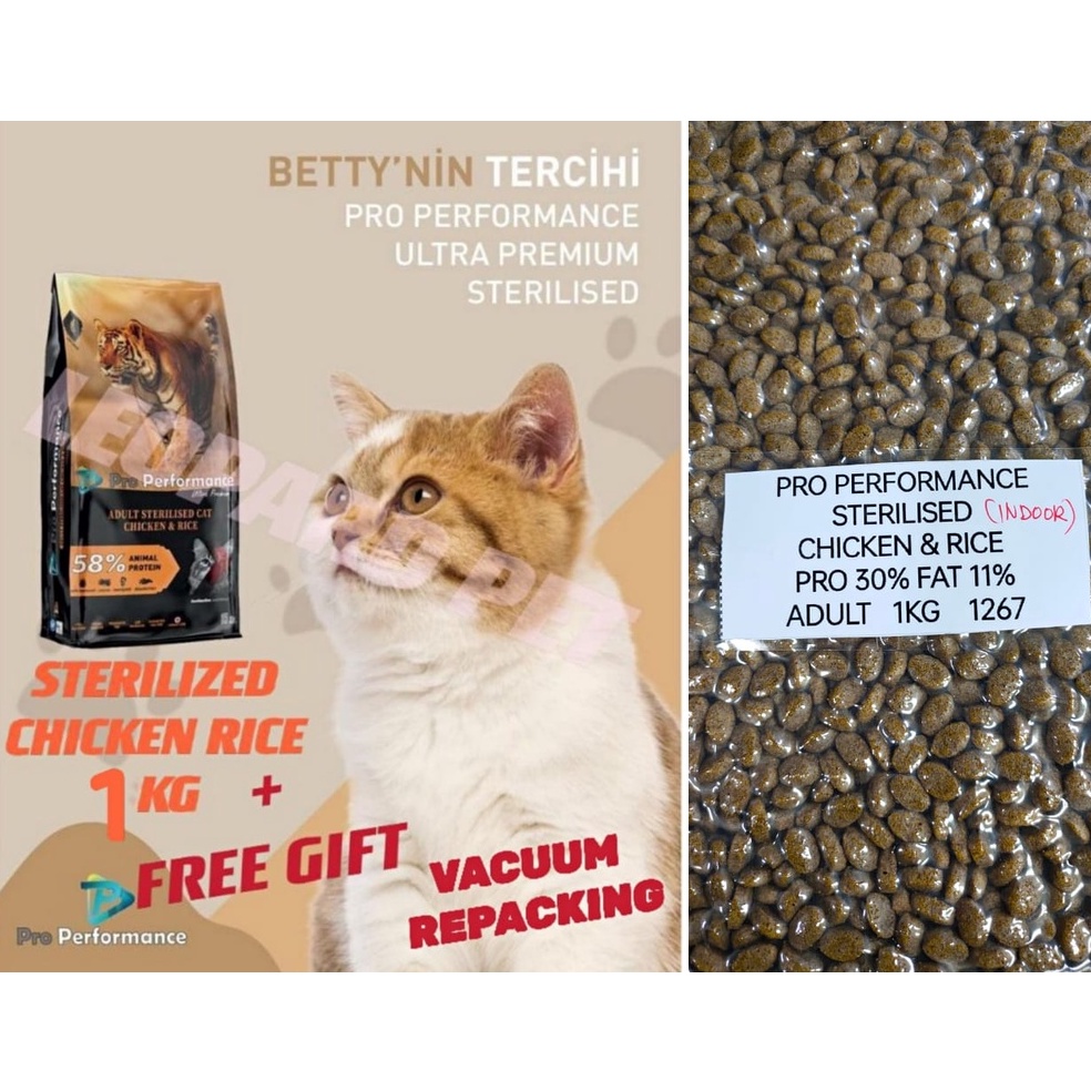 PRO PERFORMANCE ULTRA PREMIUM STERILIZED CHICKEN & RICE ADULT CAT FOOD ...