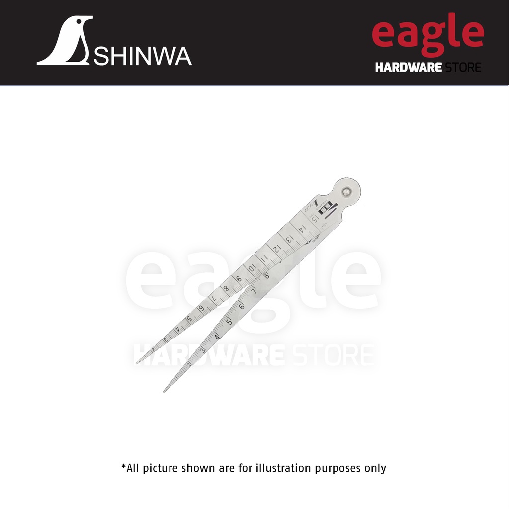 Shinwa Taper Gauge ( 62600 , 62603 , 62612 , 6260 ) | Shopee Malaysia