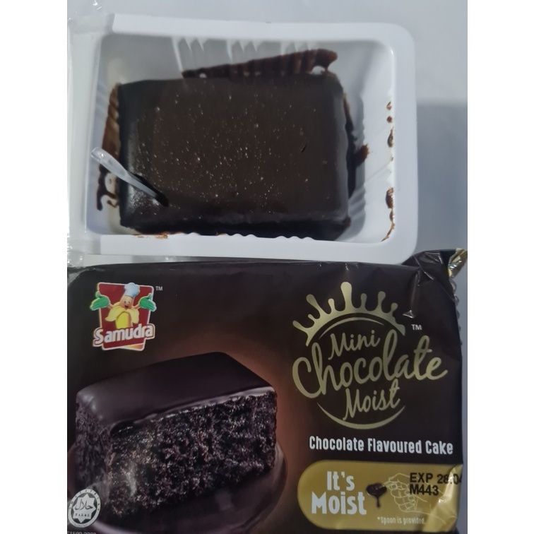 samudra mini chocolate moist cake 85g | Shopee Malaysia