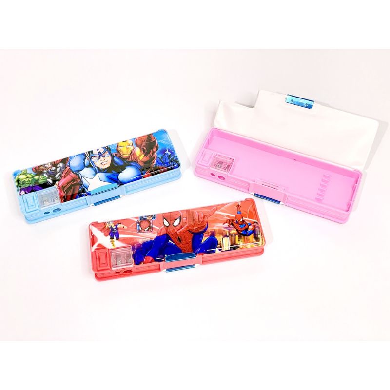 A-1168 Magnet Pencil Case - Joyko Transparent School Magnetic Pencil ...