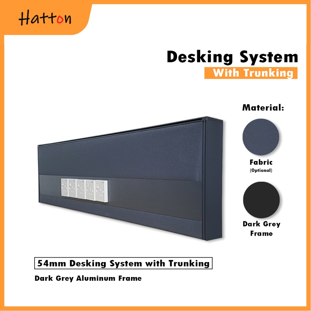 Hatton - Power Socket Partitions Divider / Table Partition Desk Divider ...