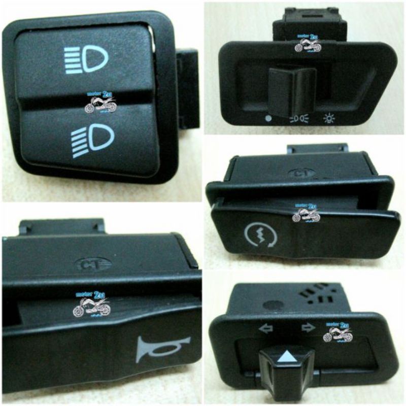 Switch lampu depan switch signal switch starter switch horn switch on ...