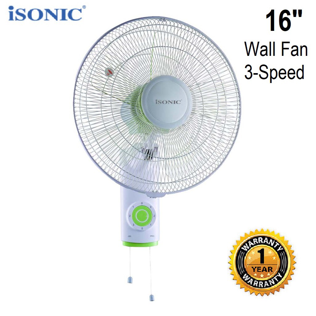 iSONIC CTF-WF16 16" Wall Fan | Shopee Malaysia