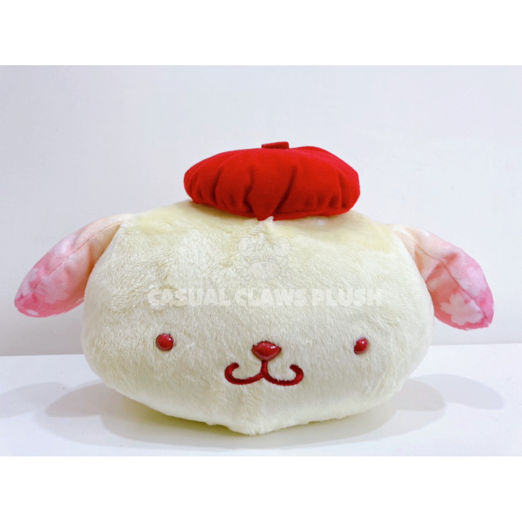 [FURYU Original] Sanrio Pompompurin Sakura Ears Lying Down Plush (From ...